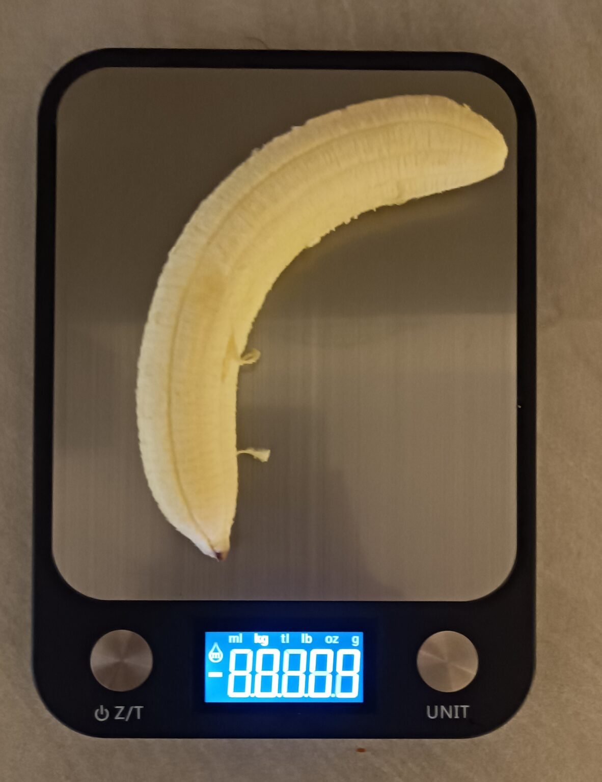 Poids et calories d'une banane - Chef Costaud